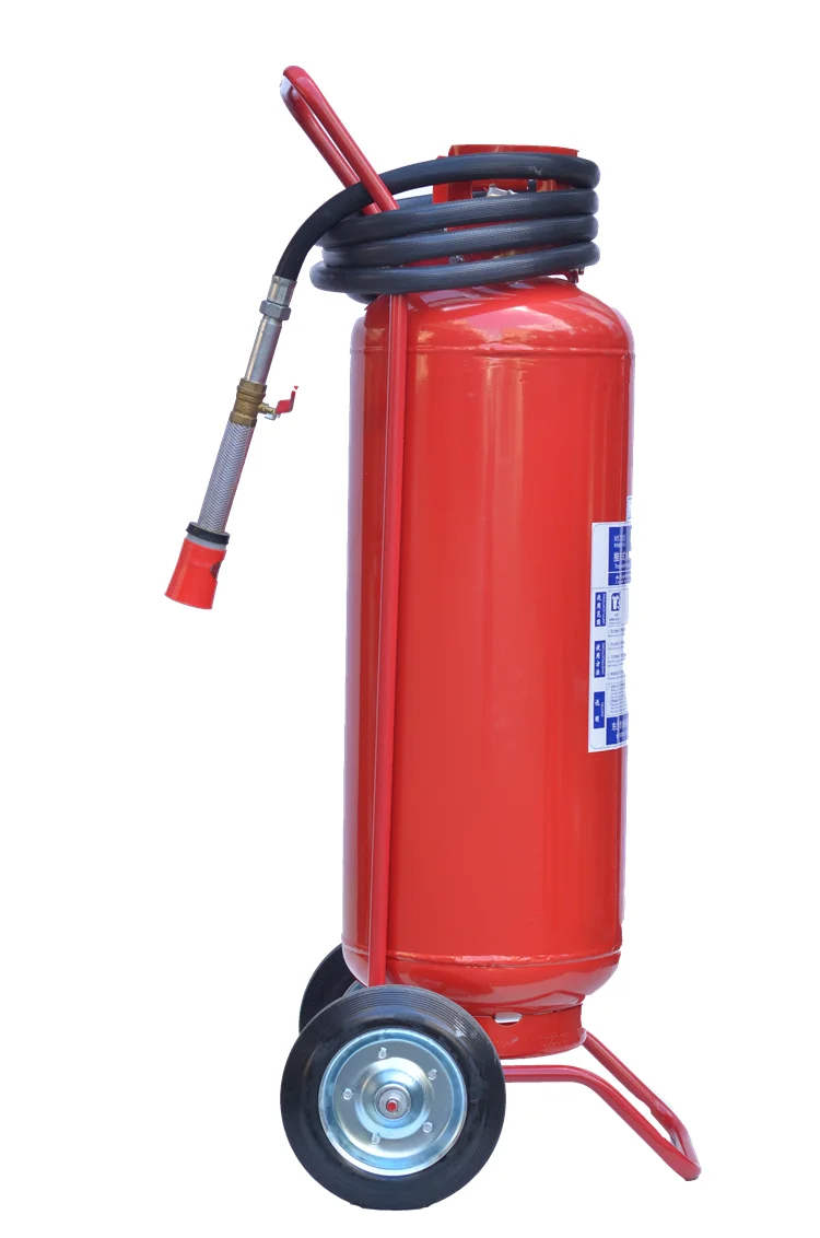 Large Trolley Fire Extinguisher Foam Fire Extinguisher 25l 45l 65l ...