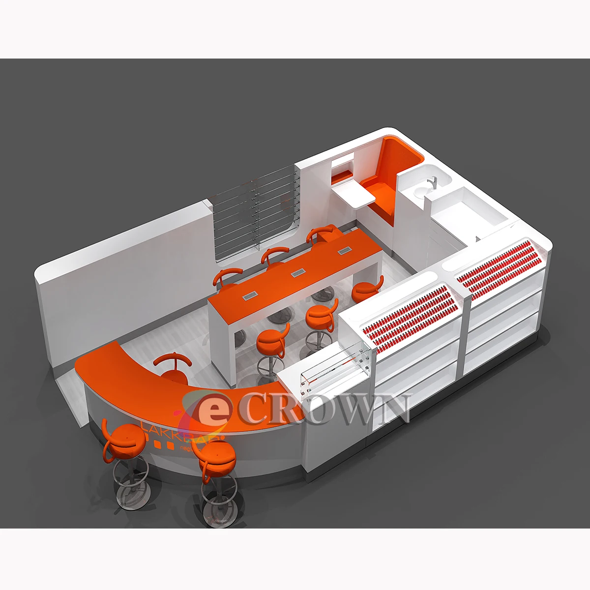 Kiosk Design Display Manicure Shop Design Shop Design Kiosk Decoration ...