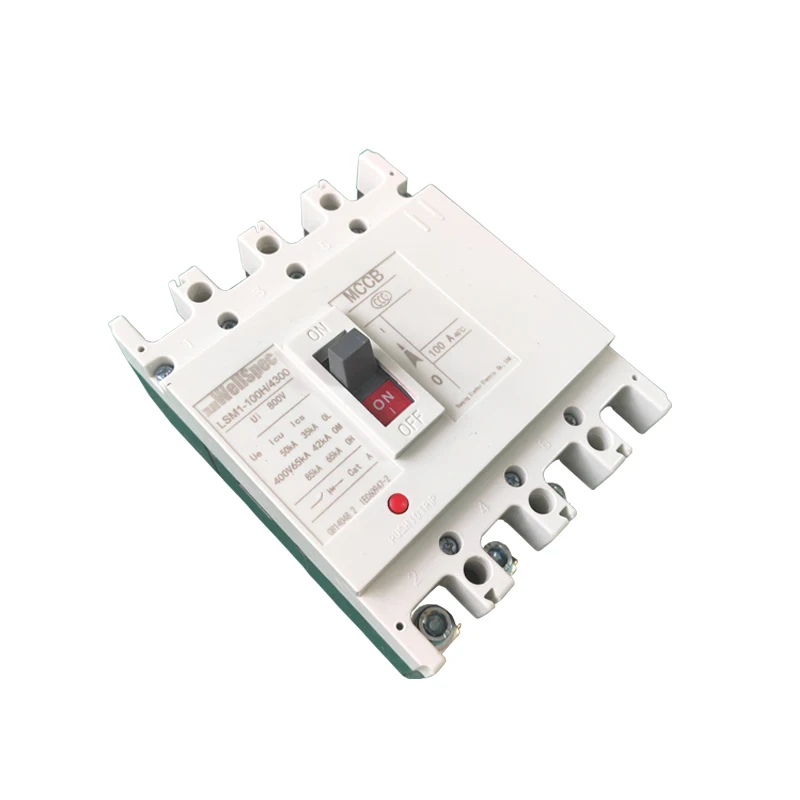 breakers electric circuit breaker mccb mccb 1p LSM1-100H/4300 100A ...