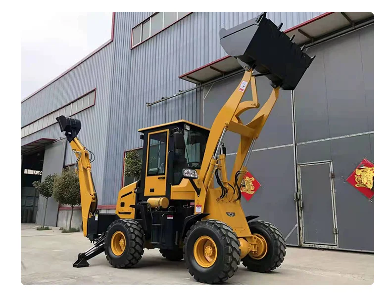 Chinese Made Mini Tractor Backhoe Loader Small Excavator Backhoe - Buy ...