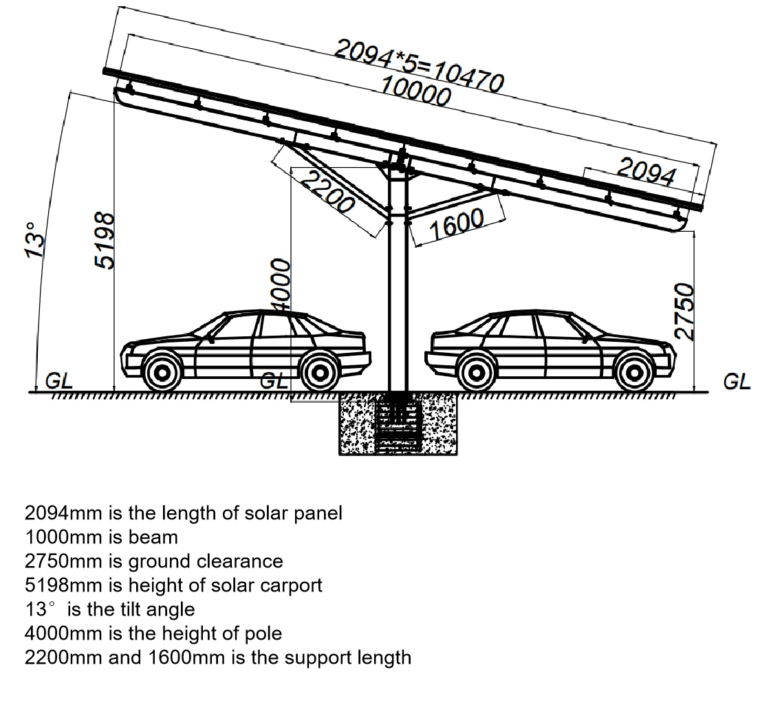 Durable Solar Carport - Trip Solar's Steel Mounting Frame
