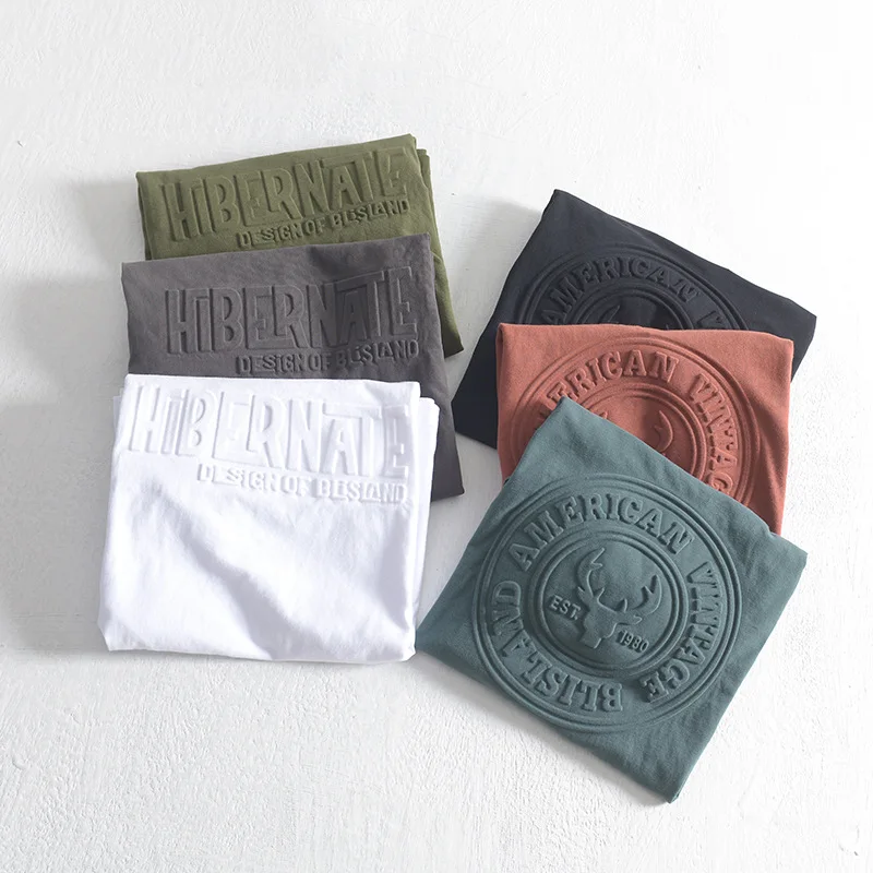 Custom Oversized 3d Puff Print T Shirt Graphic T Shirts Cotton T Shirts ...