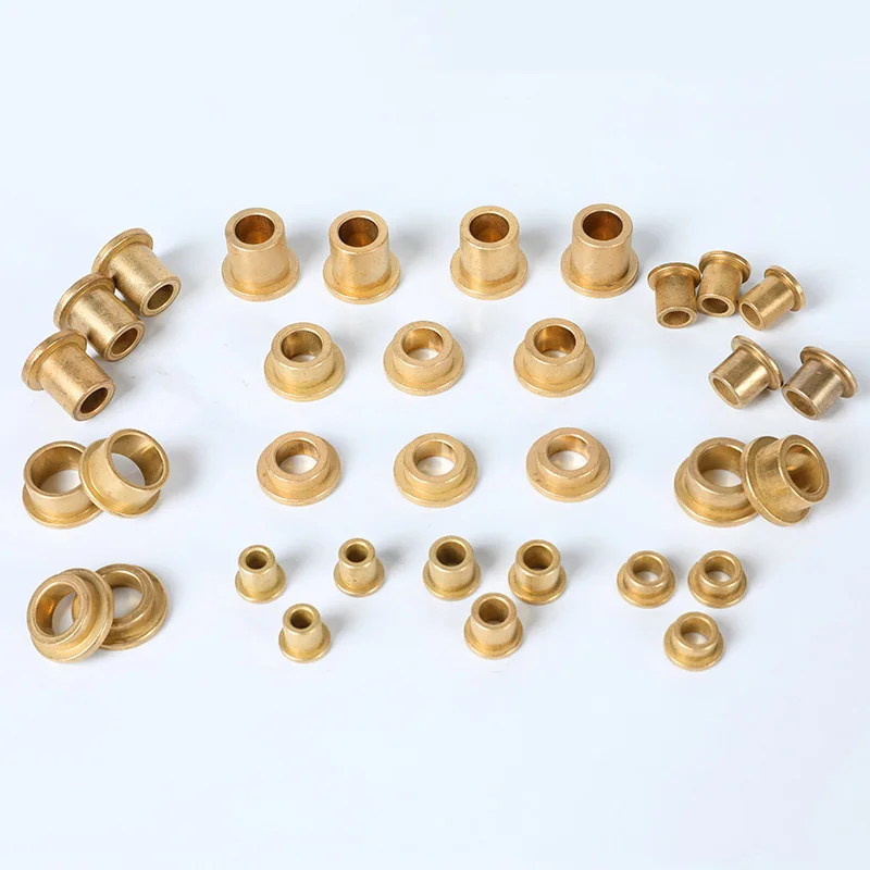 Sintered Bronze Bearing Bushing Custom Powder Metallurgy Oil ...