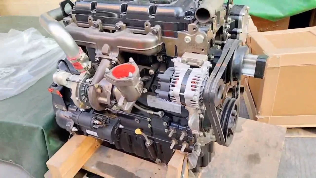 Excavator Engine Complete Engine Assembly Qsb6.7 Saa6d107e-1 6d107 ...