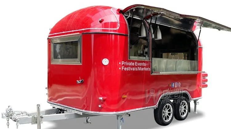 WECARE Custom Beach Mobile Bar Food Trailer - Fully Equipped