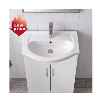 White Simple Porcelain Countertop Ceramic Belly Lavabos De Bano Wash ...
