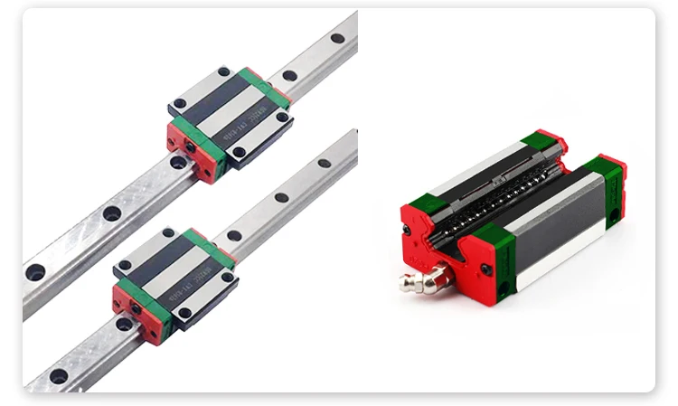 Double Rail Linear Guide Vertical Axis Low Noise Ball Screw Mini ...