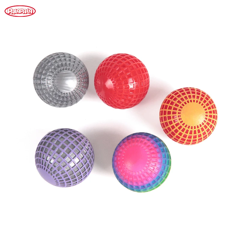 New 6.5CM Baby Ball Pat Ball Flash LED Children's Toys Bouncy Ball Can ...