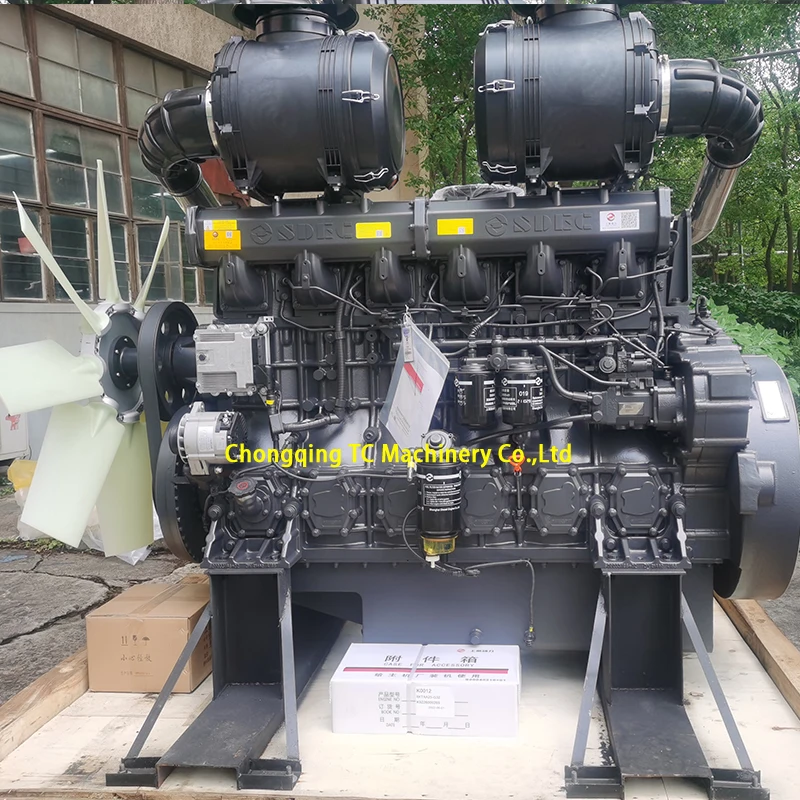 SDEC/Shangchai Factory Electric Diesel Generators with High Power 728kw 685kw 520kw 460kw Engine ...