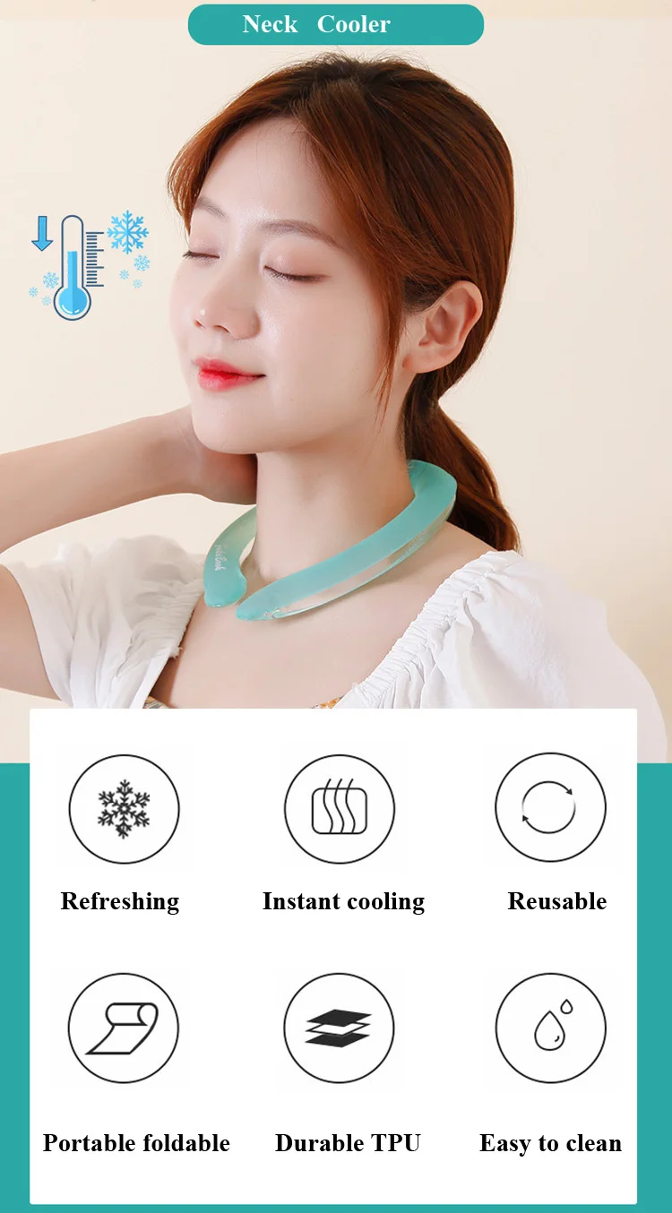 Portable Neck Coolers Wholesale Japanese Pcm Cooling Neck Wrap Band ...