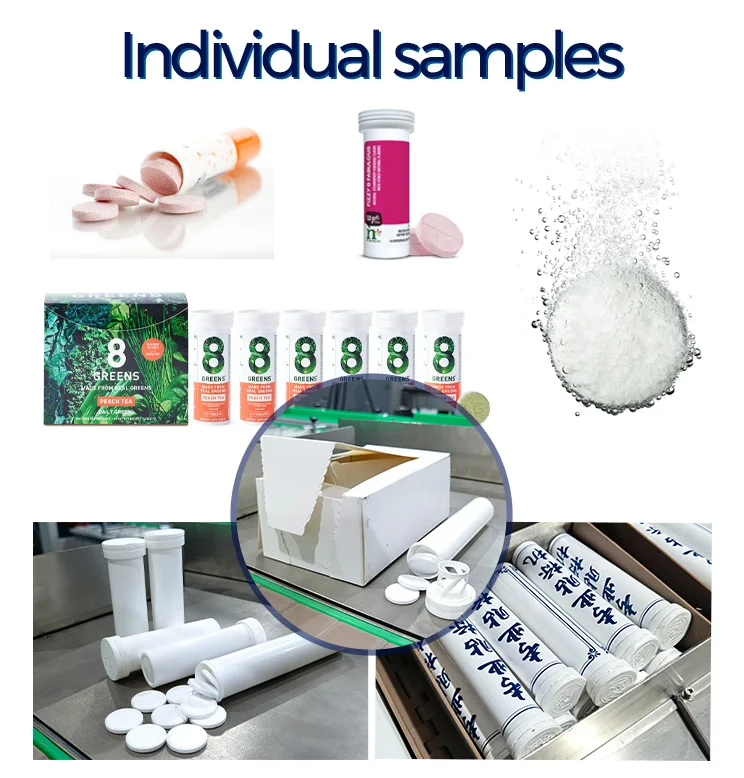 High Performance Vitamin C Effervescent Bottle Tube Counting Filling ...