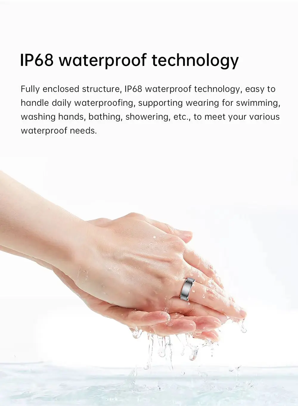 2024 Smart Health Ring Heart Rate Blood Oxygen Sleep Tracking Fitness ...