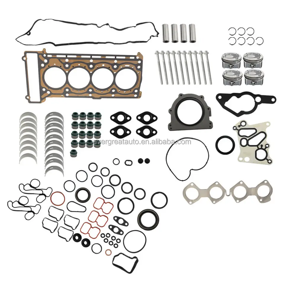 Fit For Mercedes-benz C200 Cgi W204 M271 Engine Overhaul Pistons Gasket ...
