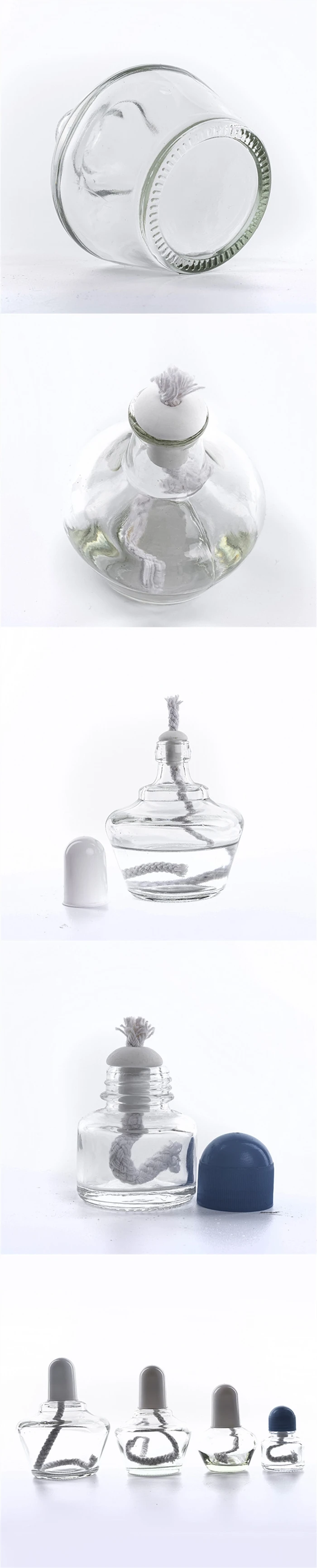 Laboratory 250ml 150ml Glass Alcohol Burner Lamp - Kerelab