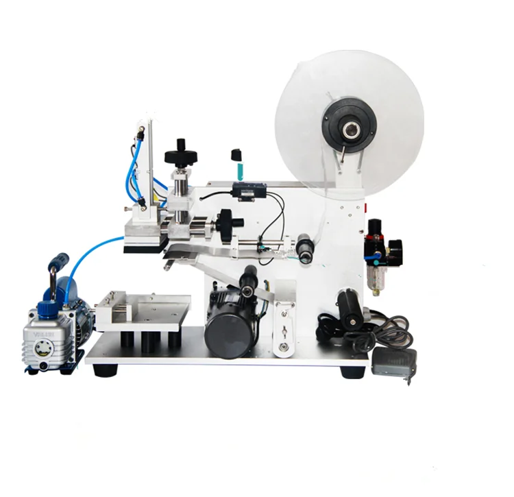 Flat Surface Label Machine/beer Can Labeling Machine/semi-automatic ...