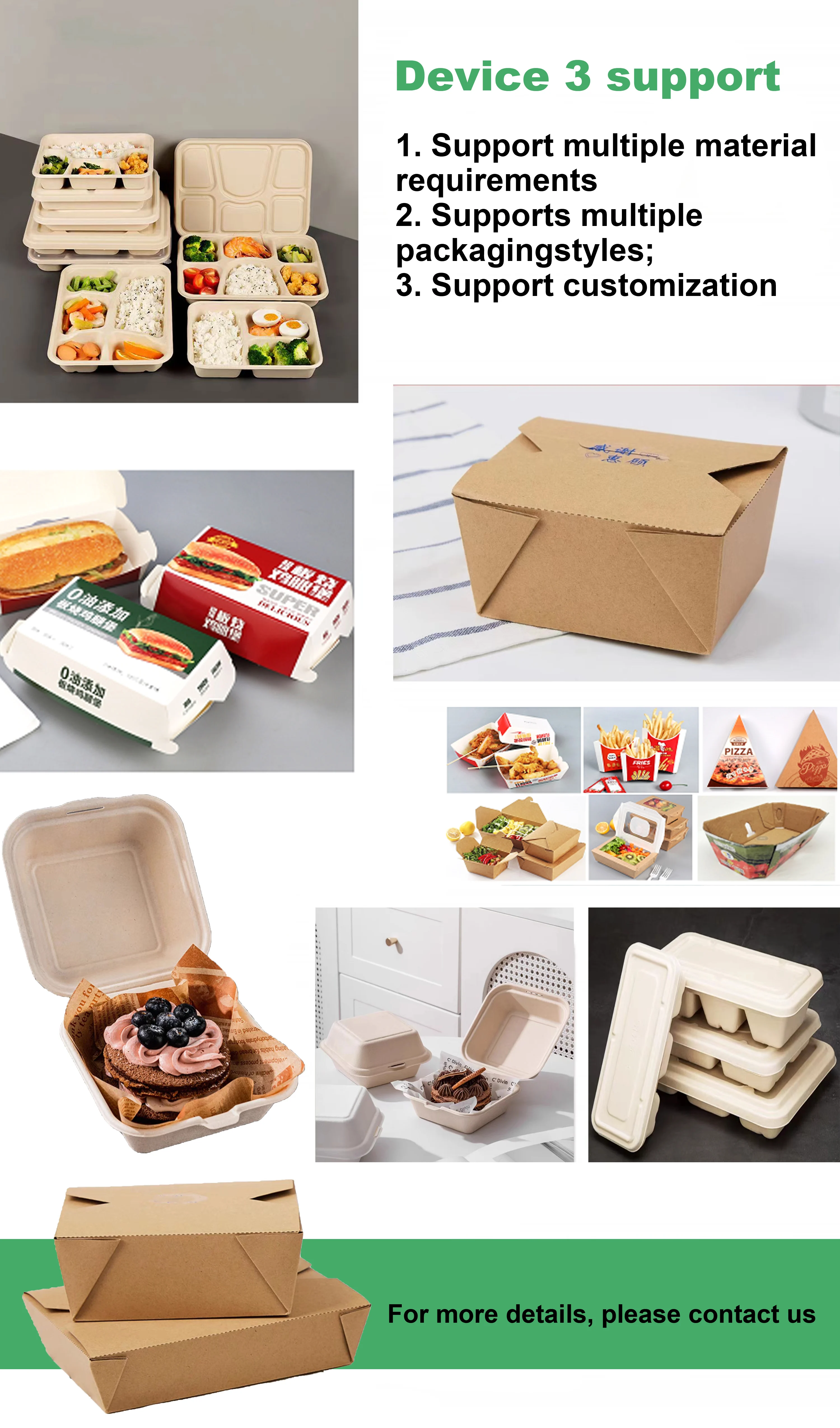 Forbona Biodegradable Burger Box Paper Lunch Box Machine Making Machine ...