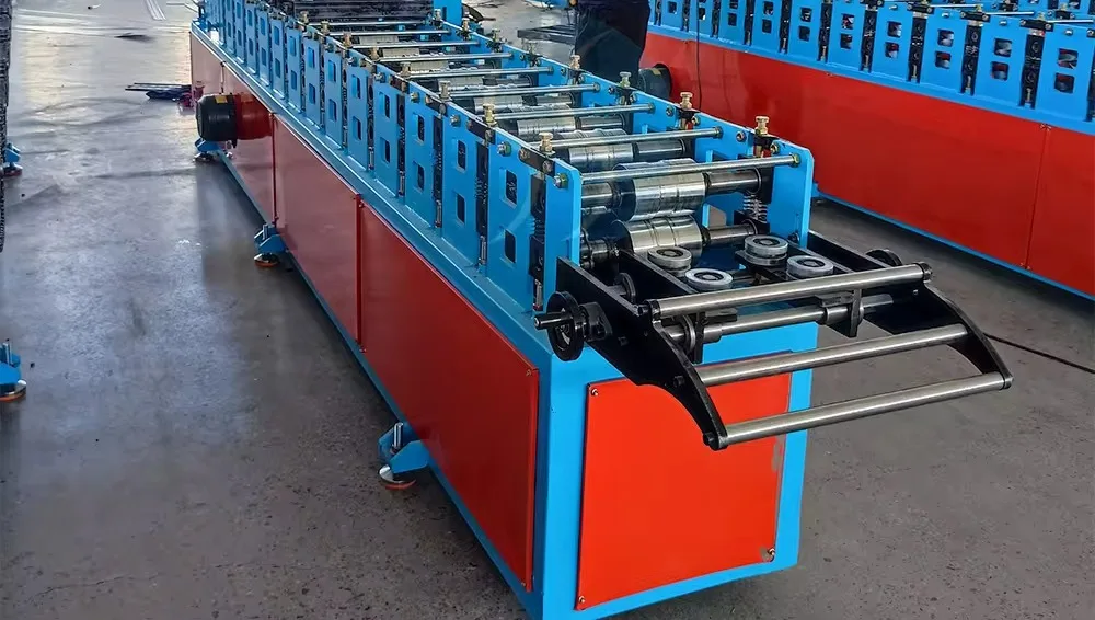 Fully Automatic Galvanized Metal Roller Shutter Door Guide Rail Cold Forming Machine Customized ...