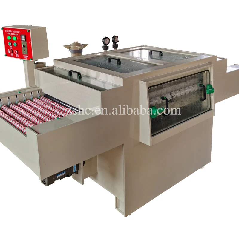 Small-sized Conveyor Spray Etching Machine_acid Etching Machine_double ...
