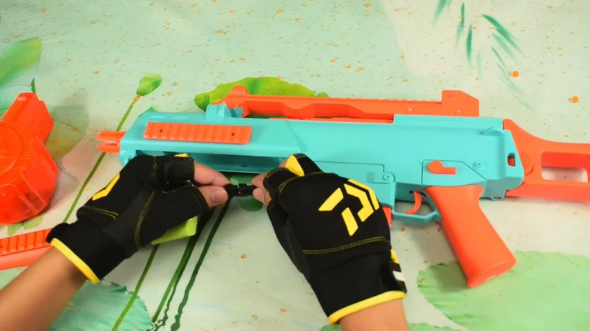 Automatic Blaster Paint Ball Pistol Splatter Ball Gun Gel Ball Blaster ...