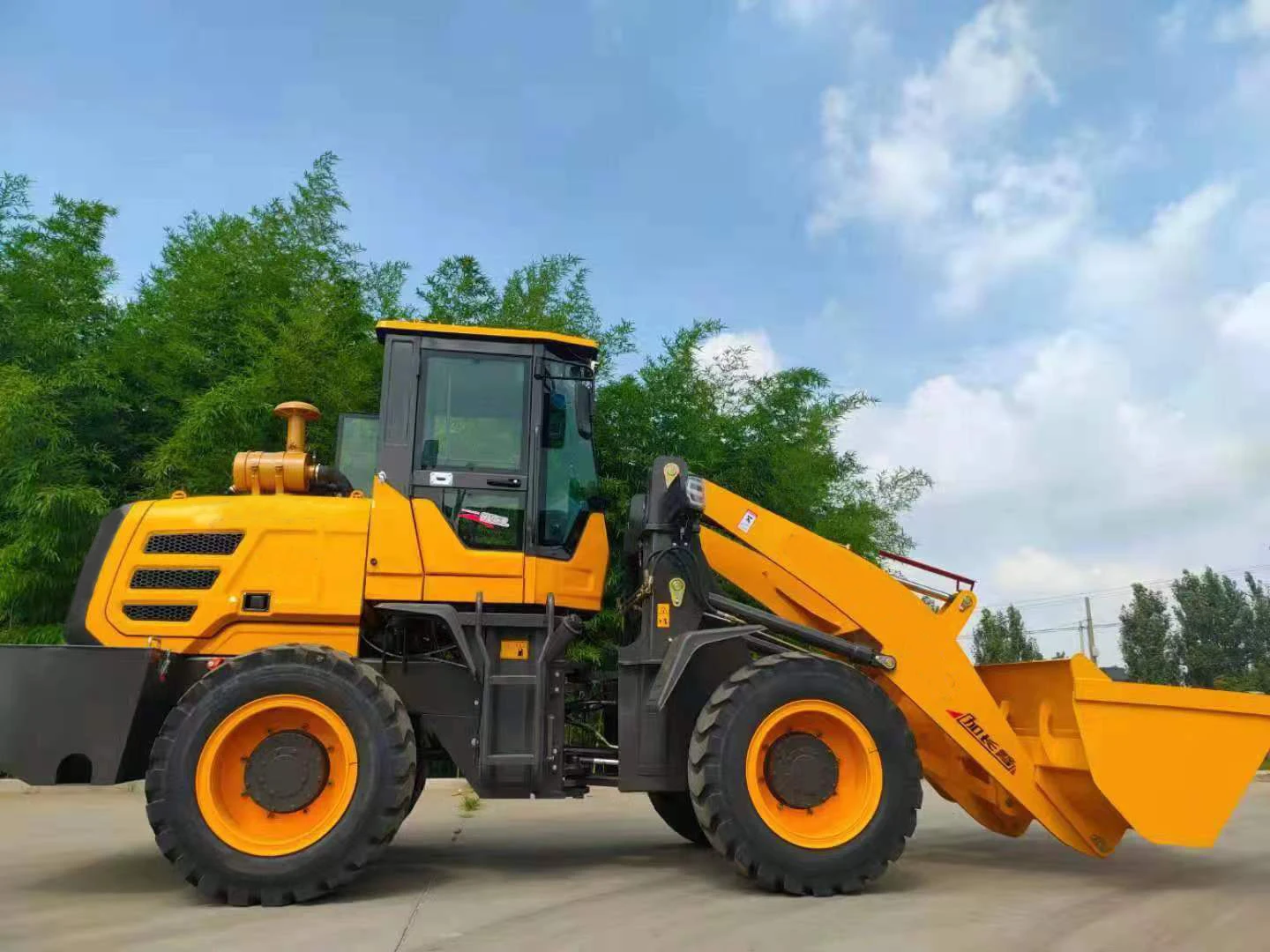 Wheel Loader Mini 4wd Front End Farming Mini Bucket Wheel Loader 3 Ton ...