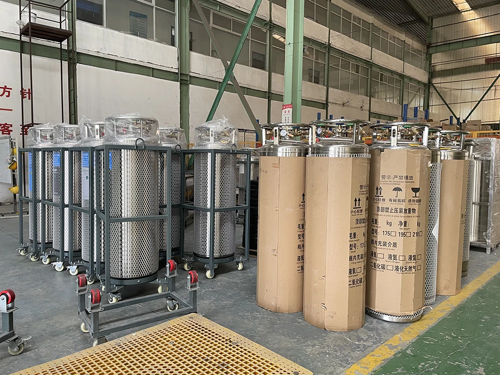 Cryogenic Container Oxygen Cylinder Stainless Steel Natural Gas Storage ...