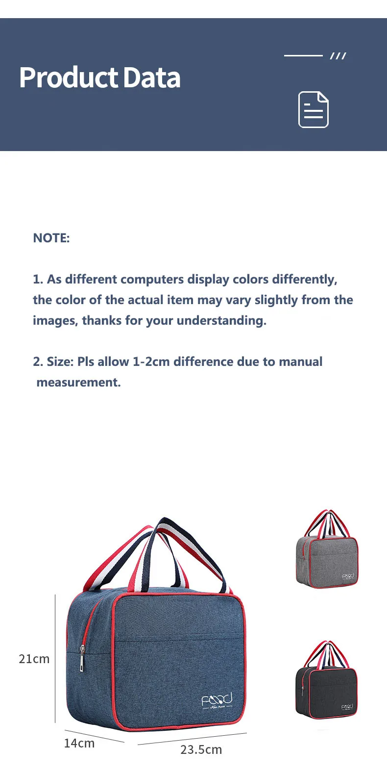 Portable Thermal Insulation square Lunch Bag Pack Taiwan Hot Portable ...