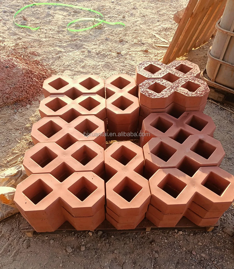 Rubber Plastic Paver Block Mold - Durable Interlocking Concrete Moulds ...