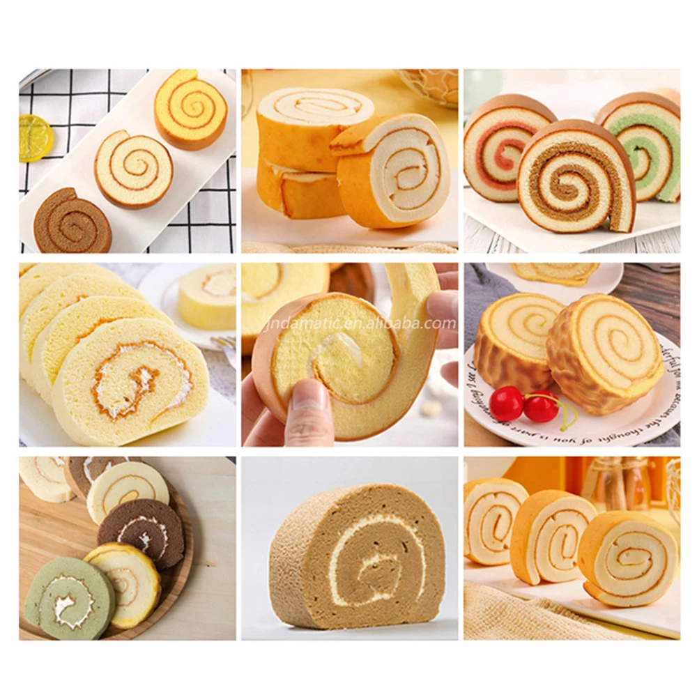 2024 Swiss Roll Cake Making Machine - High Productivity