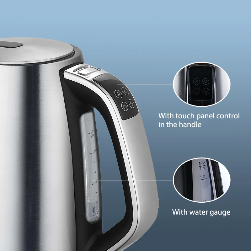 Digital Stainless Steel Themo Electric Kettle 1.8l Electric Stainless ...