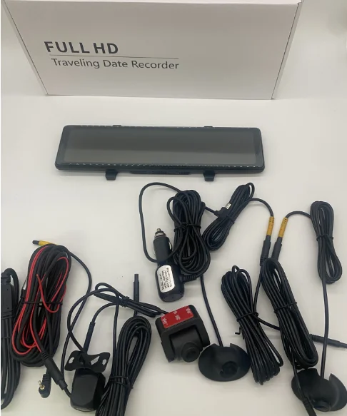 4 Channel Mirror Dash Cam - 360 Degree Dashboard Camera