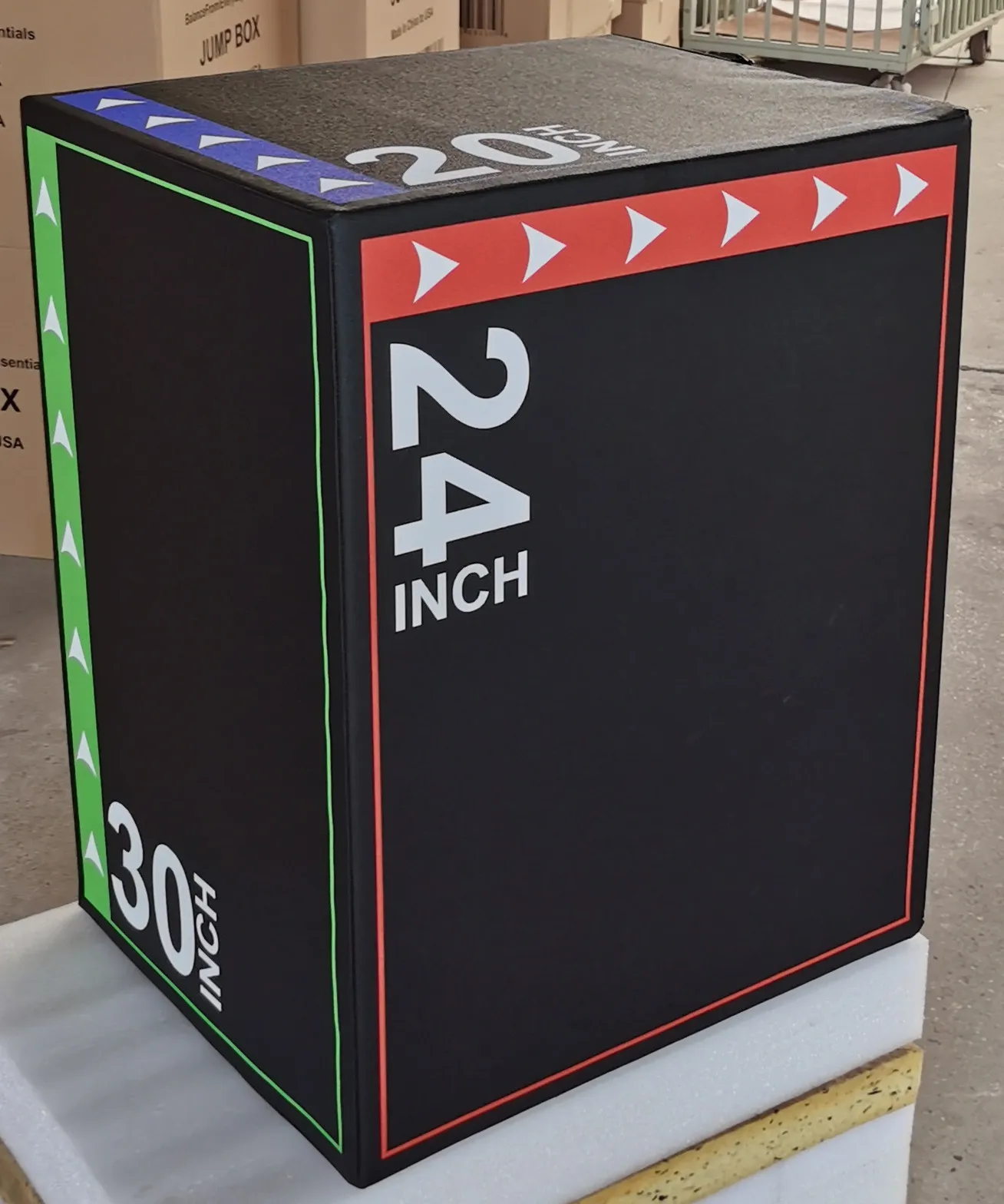 High Quality Plyo Soft Box Jumpbox Jump Boxes Set Red With Black ...