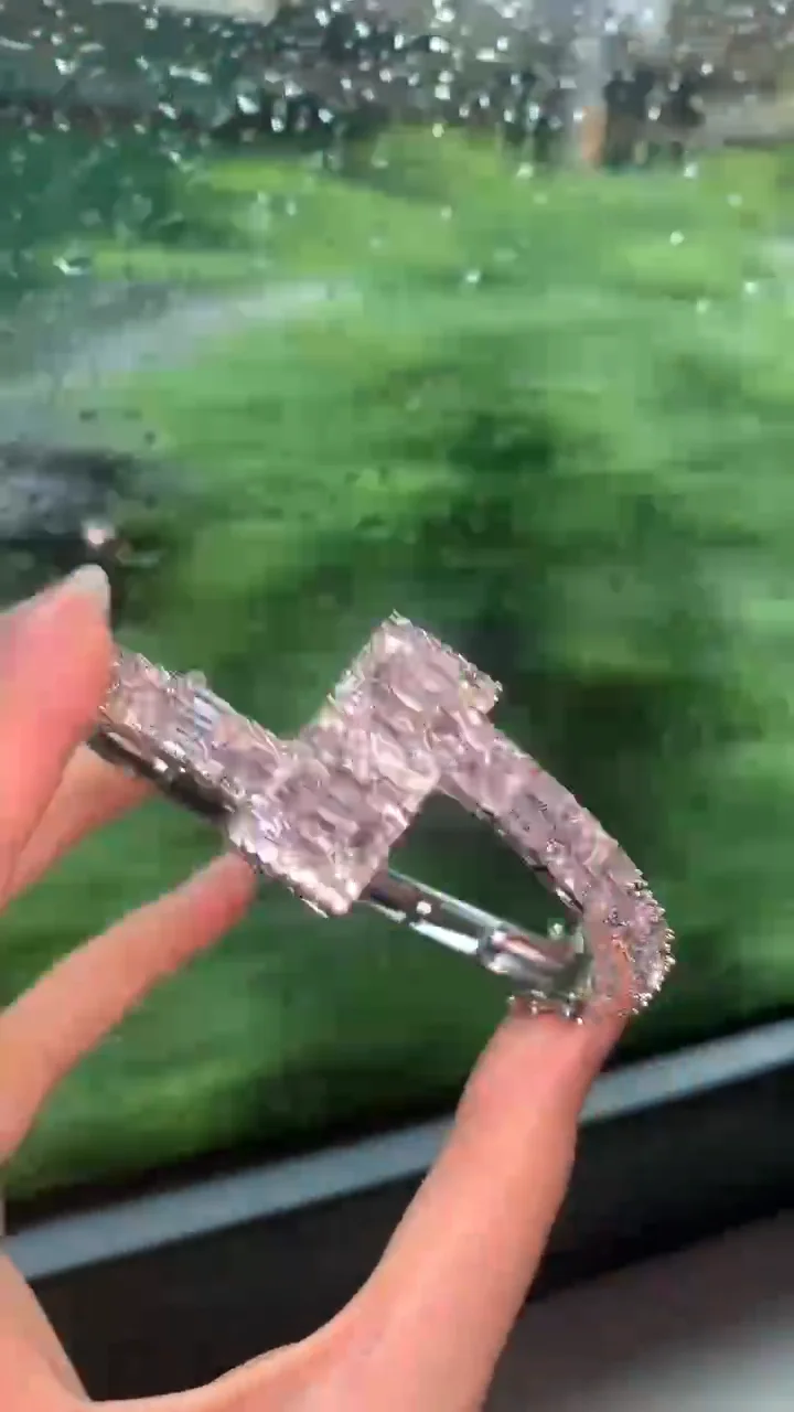 Arm Candy Essential Bling Hip Hop Icy Jewelry Sparkling Square Girls ...