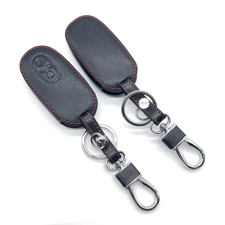 2 4 Buttons Leather Car Key Case Shell for SUZUKI Wagon R Tingray Solo ...