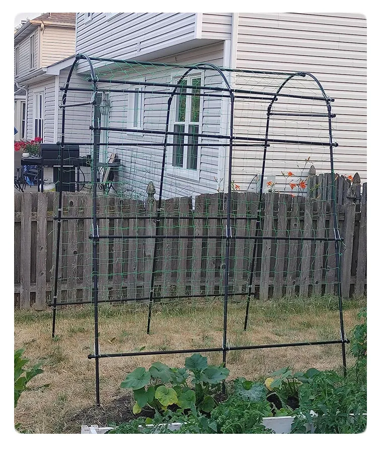 Foldable Cucumber Trellis A-Frame Trellis with Climbing Net| Alibaba.com