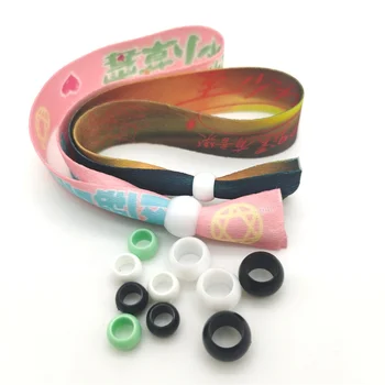 Two Way Slider Closure Bead Recycle Sliding Plastic Wristband Locks ...