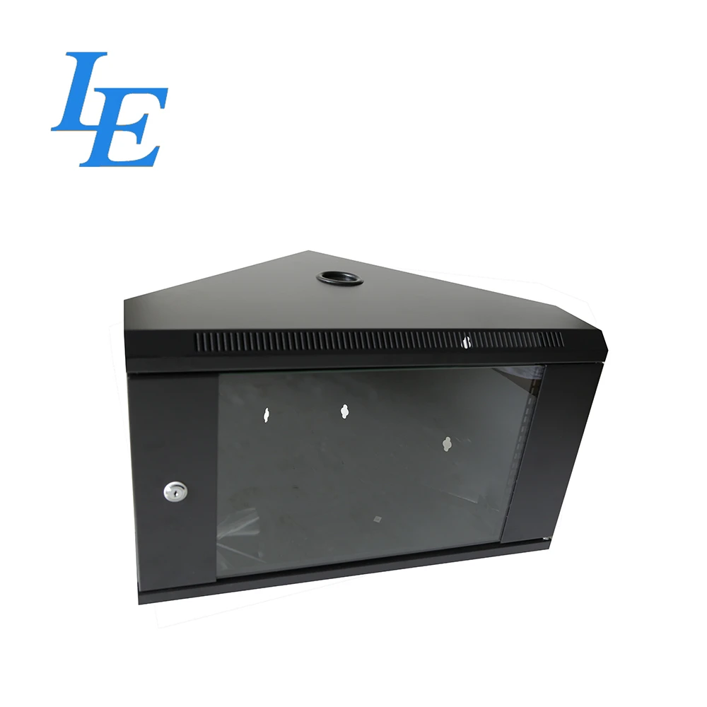 Corner Wall Mount Cabinet Triangle Wall Server Rack 4u Data Cabinet ...