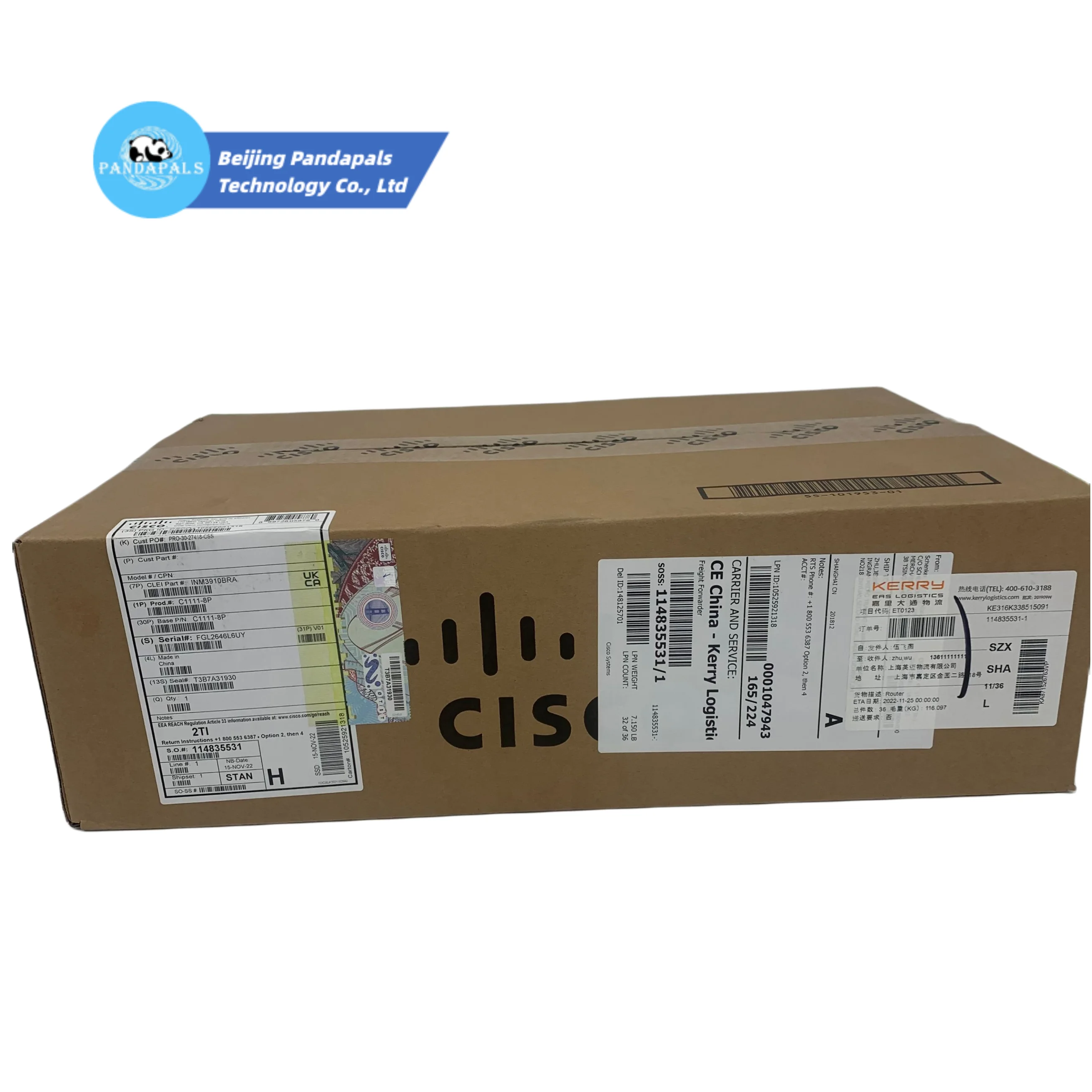 C1111-4P Router - 4 Port ISR 1000 Series with WDS Support