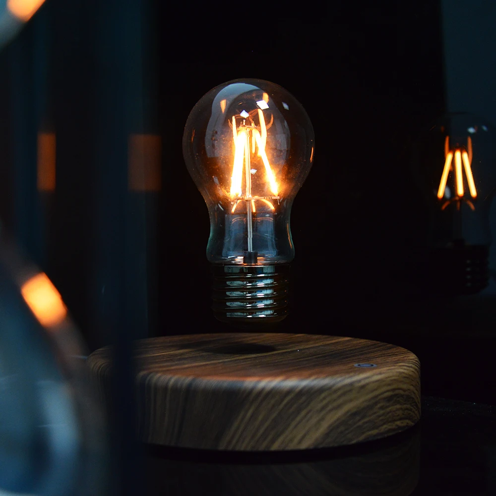 Novelty Hot Sale Magnetic Levitating Floating Bulb Table Lamp For Night ...