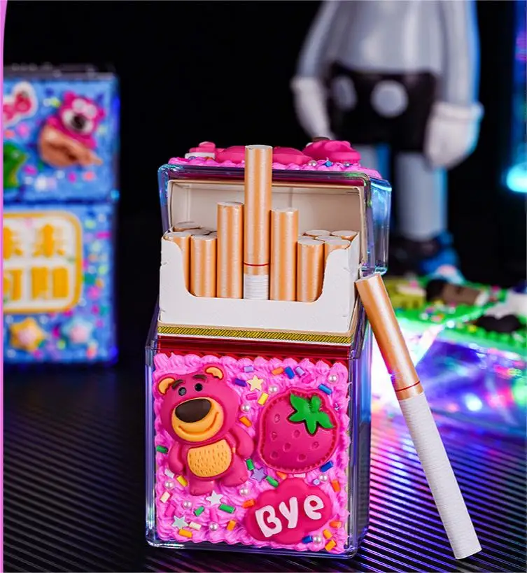 Diy Novelty Electric Cigarette Cartoon Box Custom Cigarette Box ...