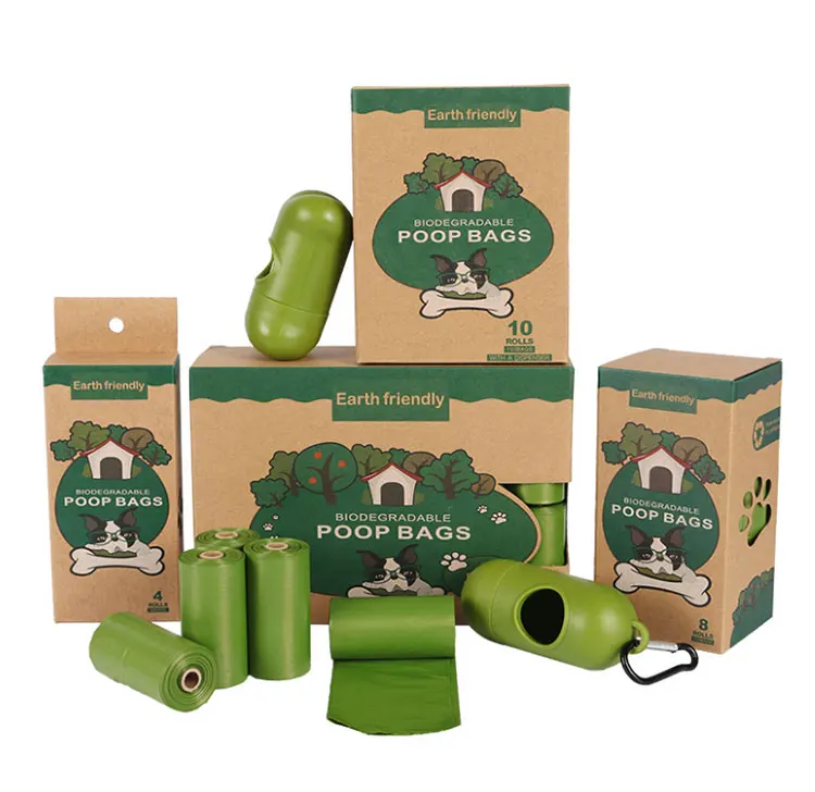 Compostable Biodegradable Bolsas Caca Perro Pet Dog Poo Bags Bolsas De ...