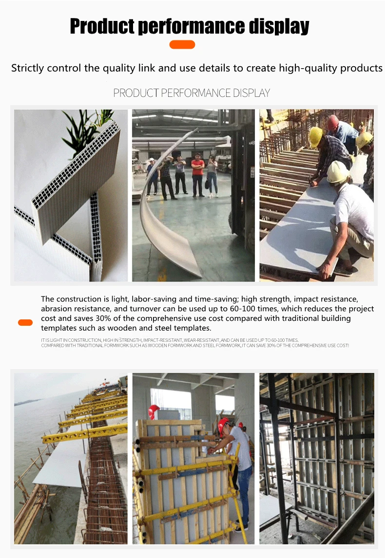 Formwork Plastic Plastic Mold Formwork Concrete Slab Forming Plastic ...