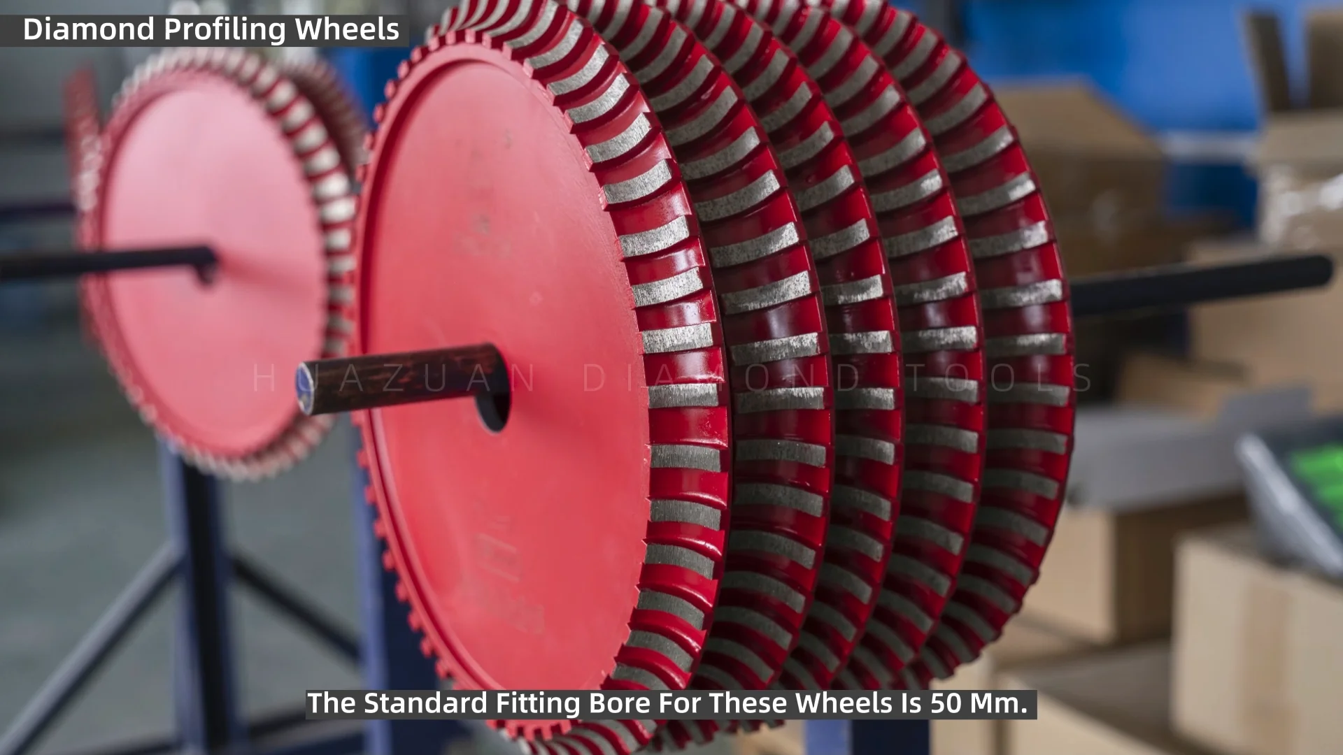 300mm Edge Segmented Diamond Profiling Wheel For Grinding Ceramic Granite - Buy Diamond ...