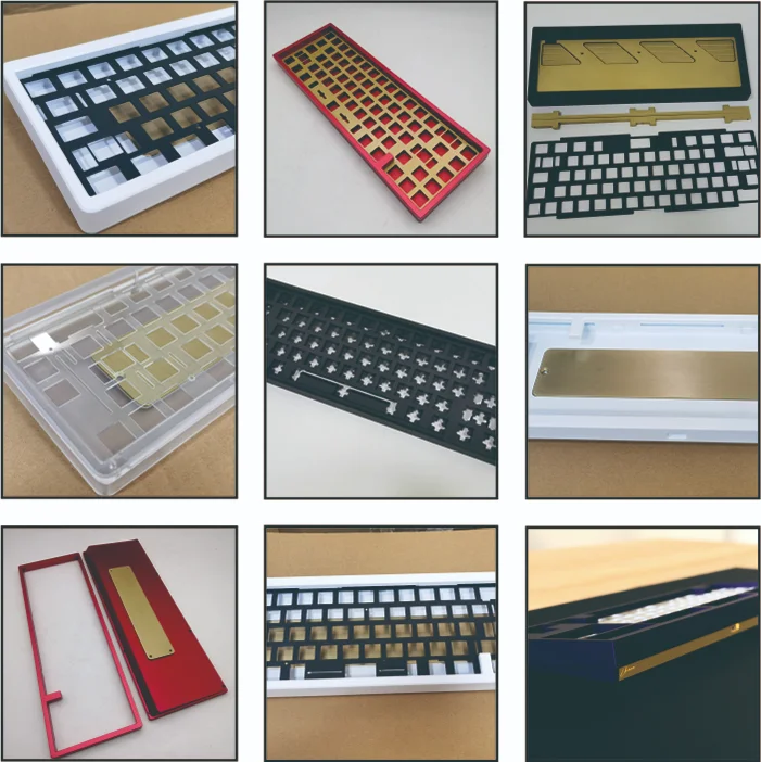 Customized CNC Aluminum Keyboard Case - High Quality