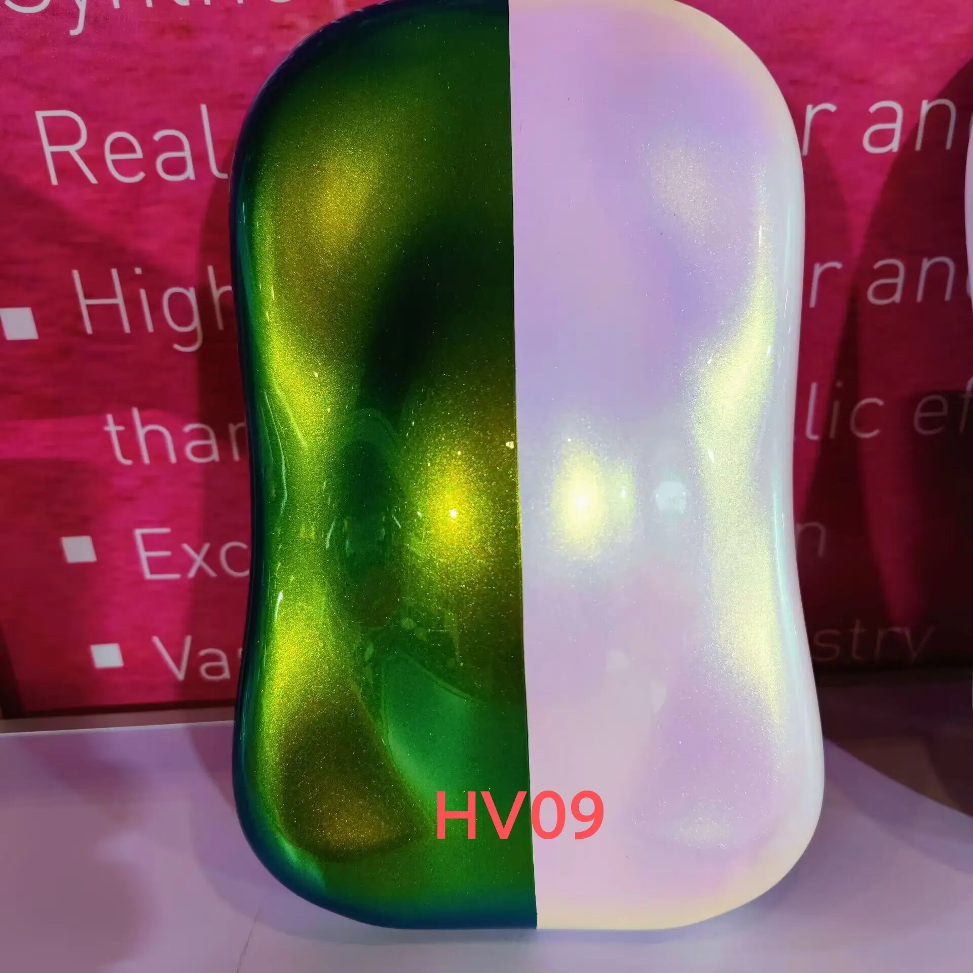 40um Iridescent Aurora White Super Chameleon Colorshift Car Paint ...