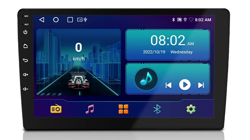 Car Stereo Support Wireless Carplay&android Auto Double Din 10 Inch ...