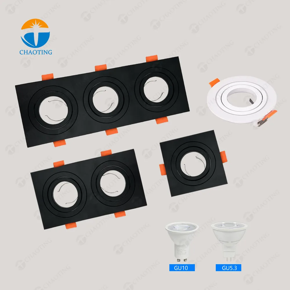 Dual Bulb Recessed Light Housing