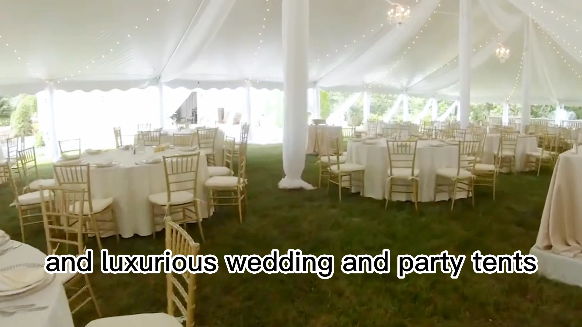 Easy Assembling Commerical Top Outdoor Warehouse Large Party 500 People ...