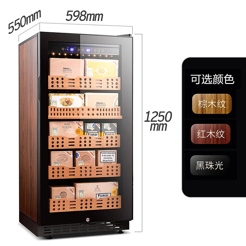 Cedar Wood Cigar Humidor USA 110V - Adjustable Thermostat