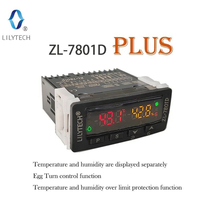 ZL-7801D, Egg, Incubator Controller, hygrostat thermostat, Temperature ...