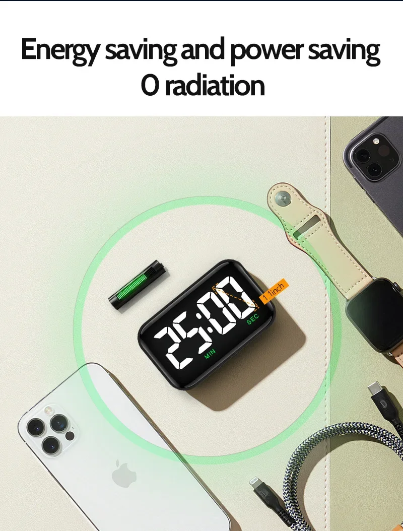 New LED Large Screen Electronic Pomodoro Timer Kitchen Accessories ...